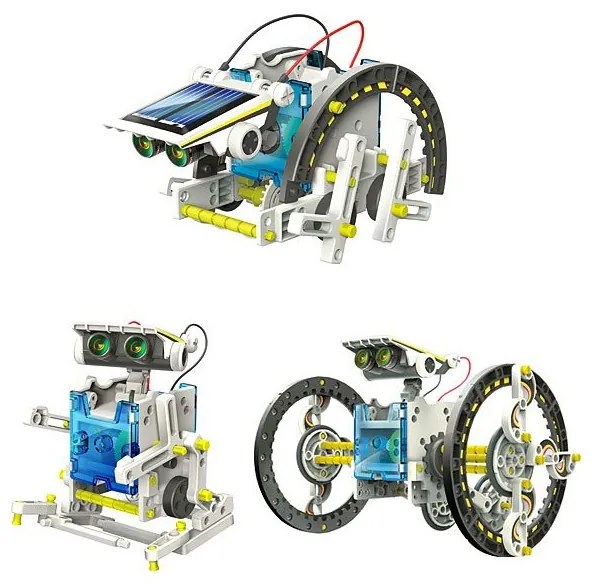 ECG922P DR Solární hračka 13v1 - EDUCATIONAL SOLAR ROBOT