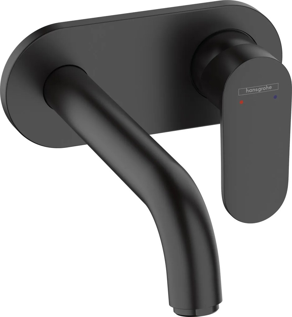 Hansgrohe Vernis Blend, umyvadlová baterie pod omítku, černá matná, 71576670