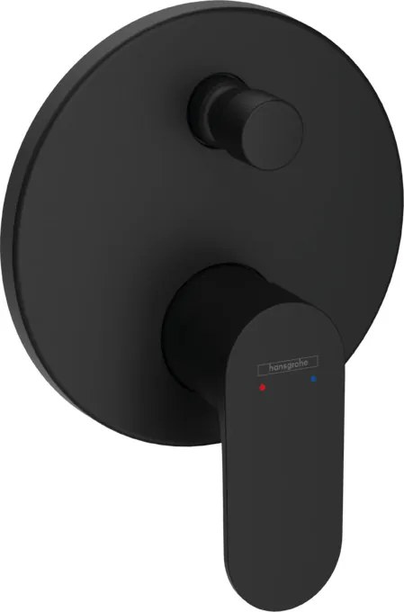 Hansgrohe Rebris S, vanová baterie pod omítku pro iBox universal, černá matná, 72466670
