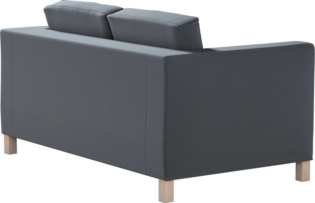 Potah na pohovku IKEA Karlanda 2-místná, krátký barva šedá látka sametová