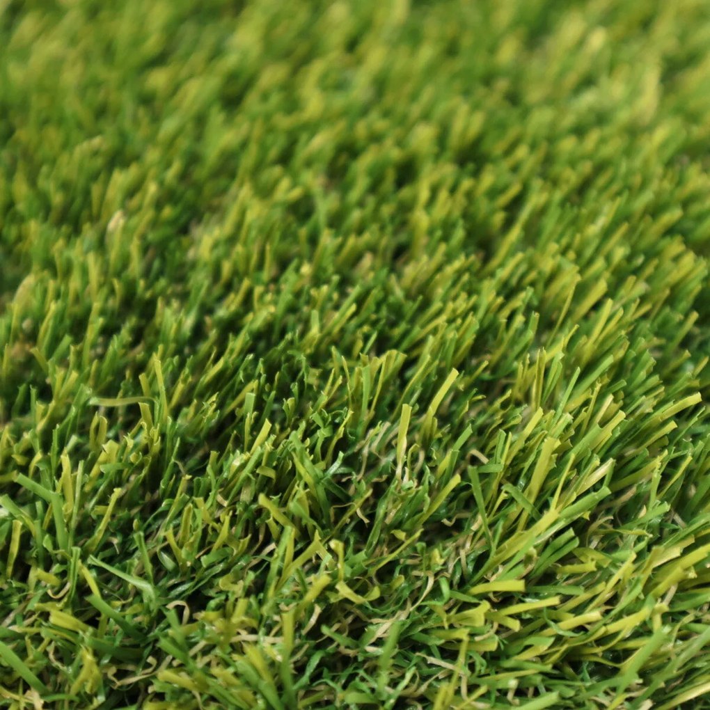 Europe Grass, Umělá tráva Rosalia, vyříznout kruh, šíře 4m, zelená