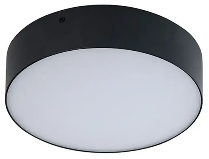 LED stropní svítidlo Monza R 22 3000K černé