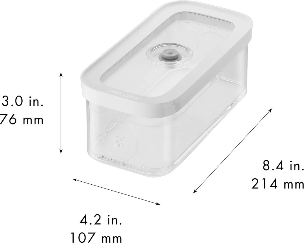 Vakuová dóza ZWILLING FRESH&SAVE CUBE M 700ml
