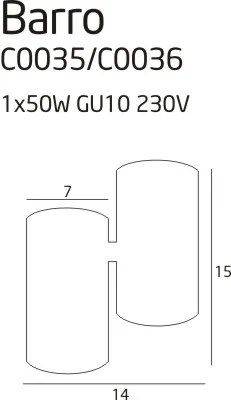 Maxlight BARRO C0036