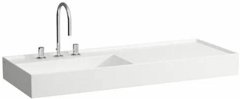Laufen Kartell By Laufen umyvadlo 120x46 cm otvor pro baterii, bez přepadu H8133320001111
