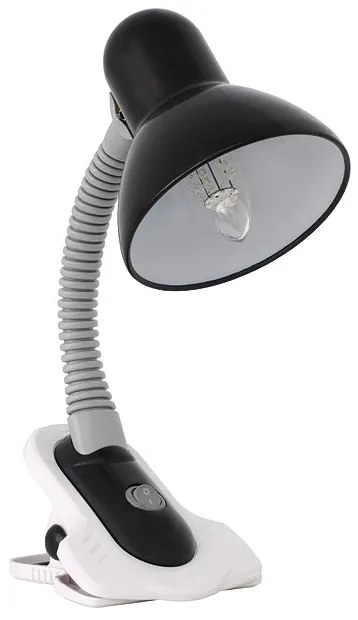 Stolní lampa s klipem Kanlux Suzi 07151 černá