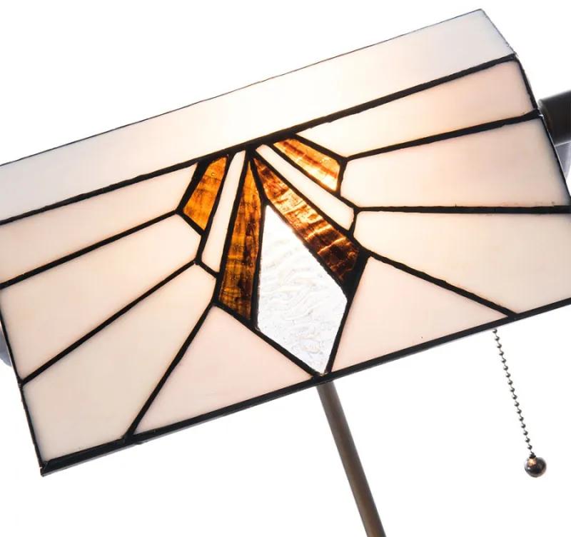 Lampa Tiffany Boucliers – 32x27x51 cm