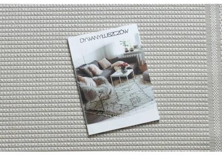 Dywany Luszczow Kusový koberec TIMO 5979 SISAL venkovní rám bílý Rozměr koberce: 160 x 220 cm