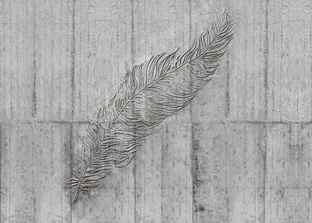 Komar Vliesová fototapeta Concrete Feather 350 x 250 cm