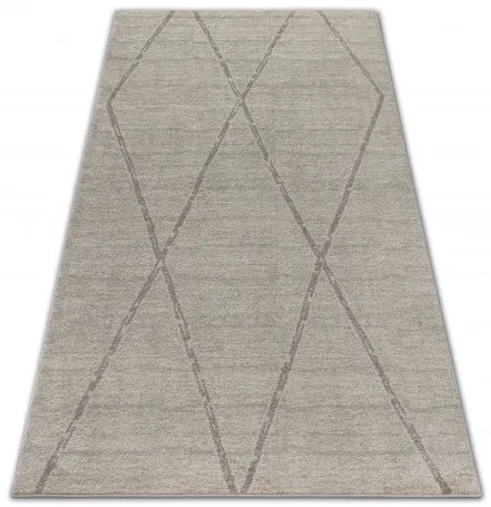 Makro Abra Kusový koberec SOFT 8033 Krémový 140 x 190