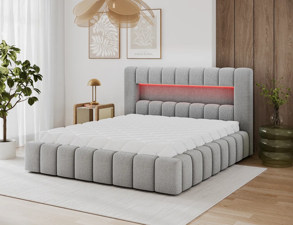Postel Lamica 180x200 + Dřevěný rám/Standardní zdvih/kontejner