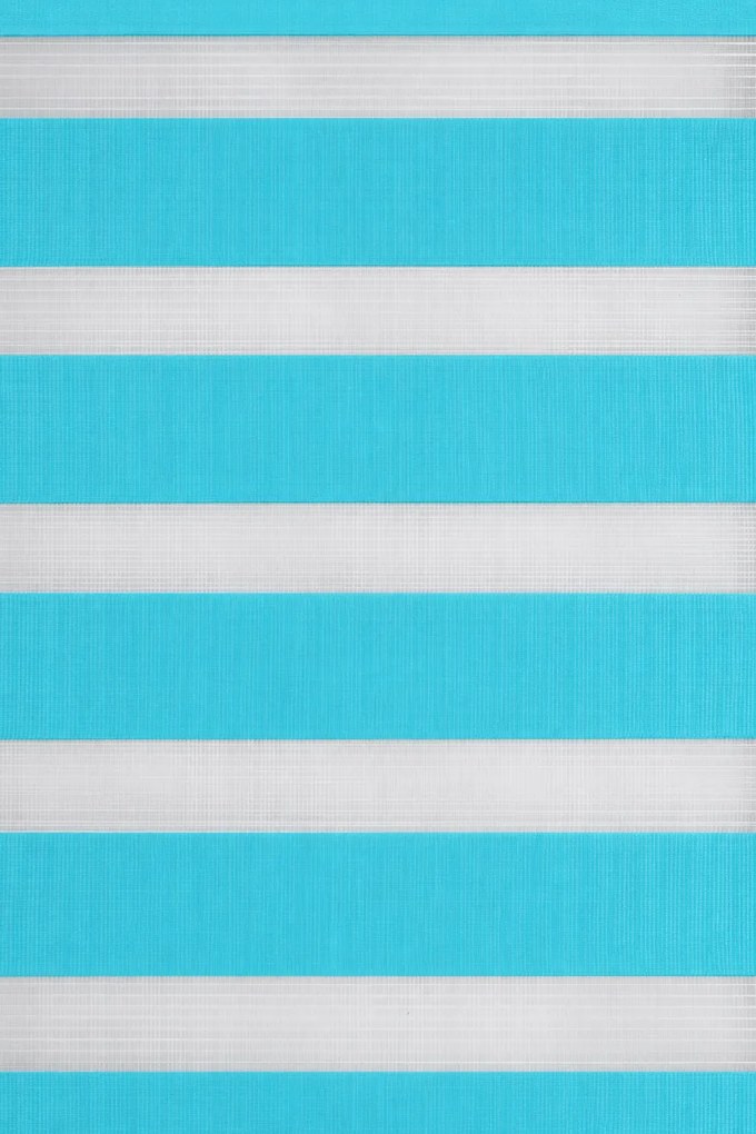 Roleta Den Noc neinvazivní soft Tyrkysový 59x220 cm