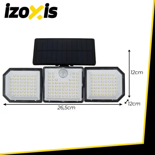 Solární lampa 167LED 500lm Izoxis 24633
