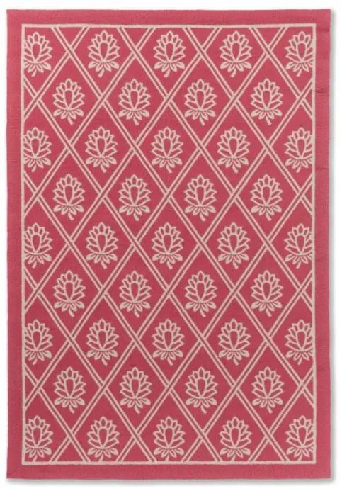 Outdoorový koberec Laura Ashley porchester poppy red 480200 Brink & Campman 140 x 200