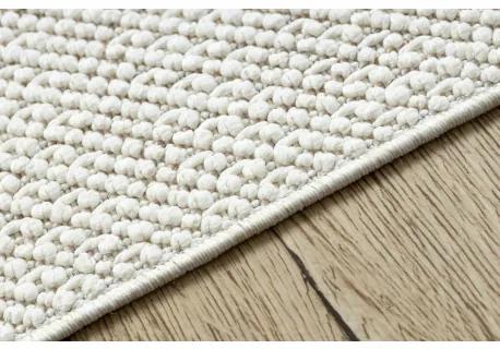 koberec NANO FH93A Jednobarevný, smyčkový, plošně tkaný bílá velikost 180x270 cm | krásné koberce cz