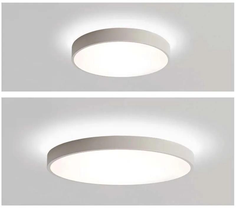ACB Iluminacion Stropní LED svítidlo LISBOA ø 80 cm, 80W + 12W, CRI90 Teplota světla: 3000 K, Barva materiálu: Bílá, Stmívání: ON/OFF