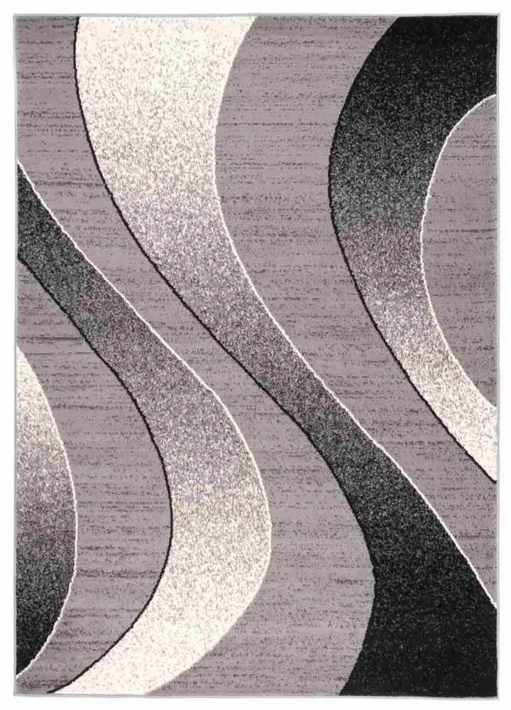 Kusový koberec PP Mel šedý, Velikosti 130x190cm