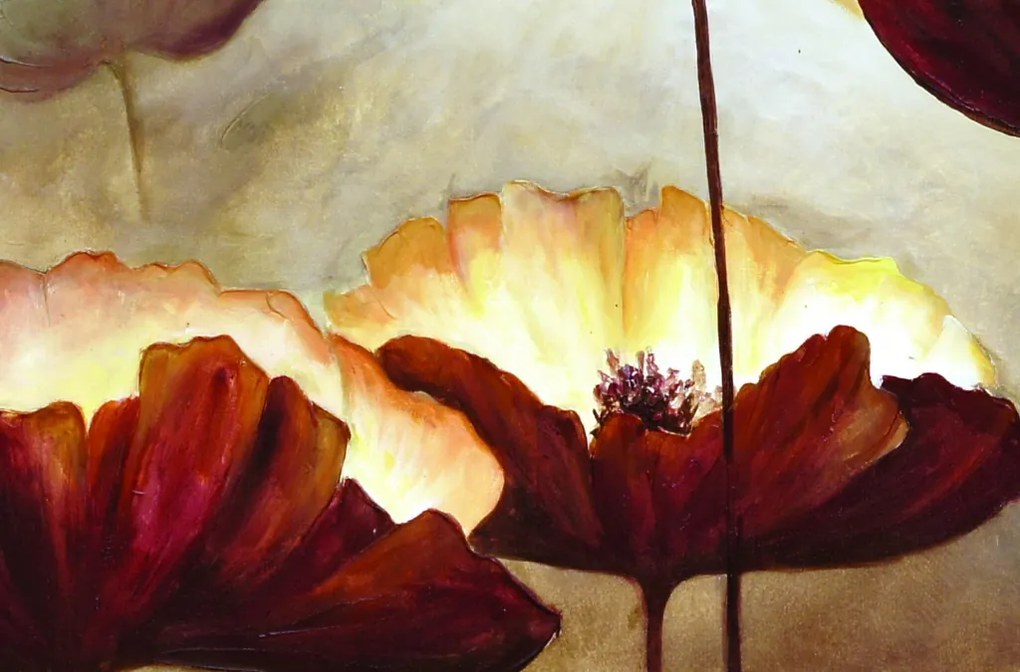 Malvis ® Reprodukce obrazu Květiny Velikost: 150x100 cm