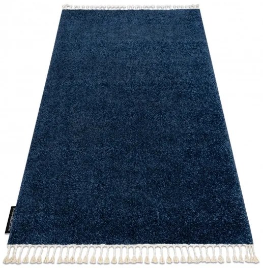 Dywany Łuszczów, Kusový koberec Berber 9000 navy, 120x170, modrá, obývací pokoj