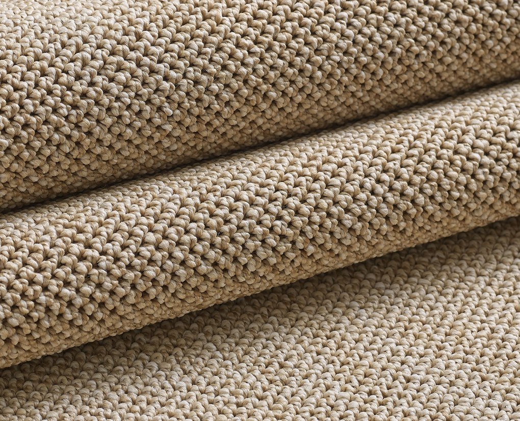 Kusový koberec Loom 4300 Beige kruh, 200x200 (priemer) kruh, béžová, obývacia izba, Ayyildiz
