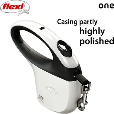 Flexi One M pásek 5m bílo-černé / Vodítko
