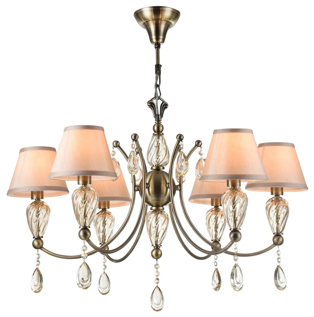 M RC855-PL-06-R Lustr Murano RC855-PL-06-R - MAYTONI