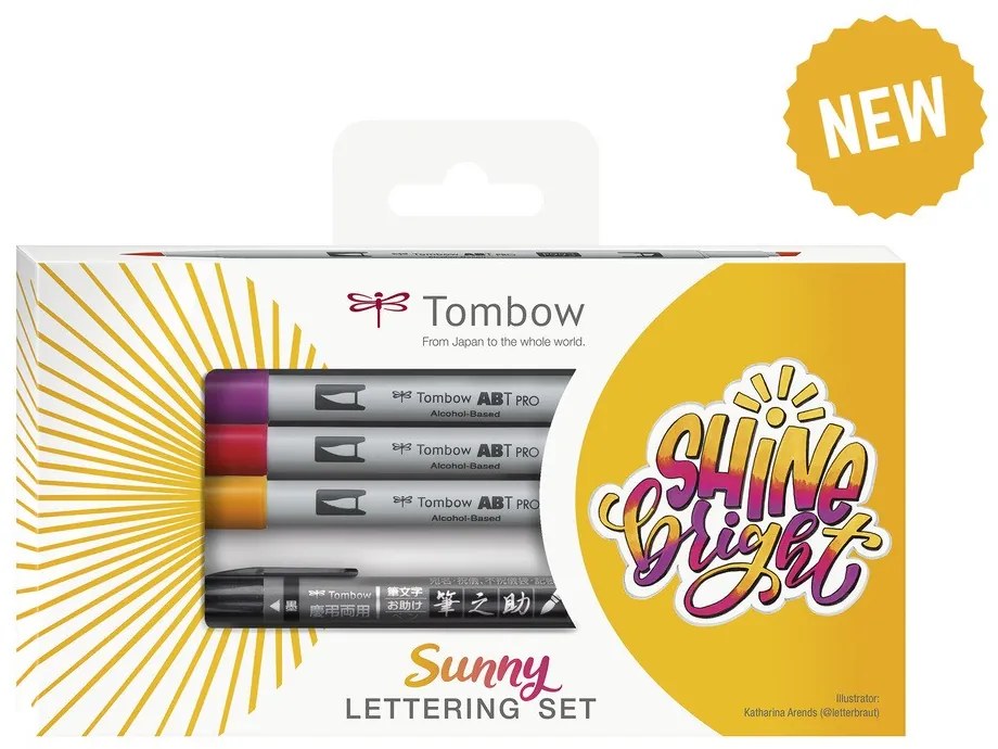 Tombow - sada na lettering Sunny Lettering Set