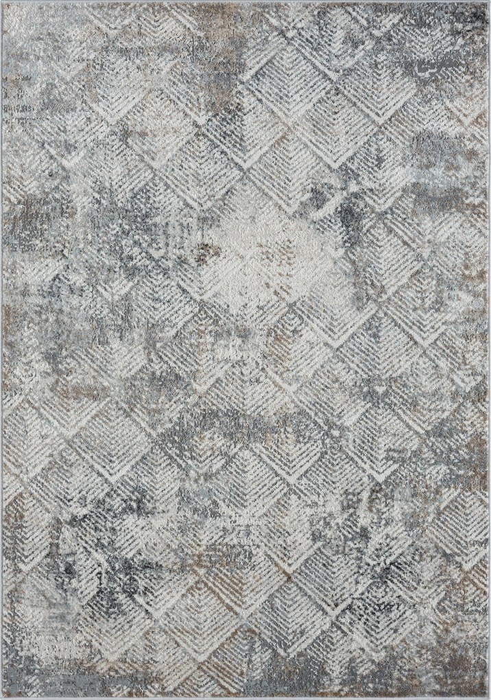 My Flair, Kusový koberec My Heart creme, 200x290, šedá, chodba / předsíň