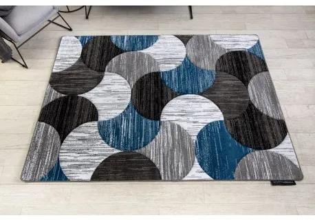 koberec ALTER Geo mušle modrý velikost 180x270 cm | krásné koberce cz