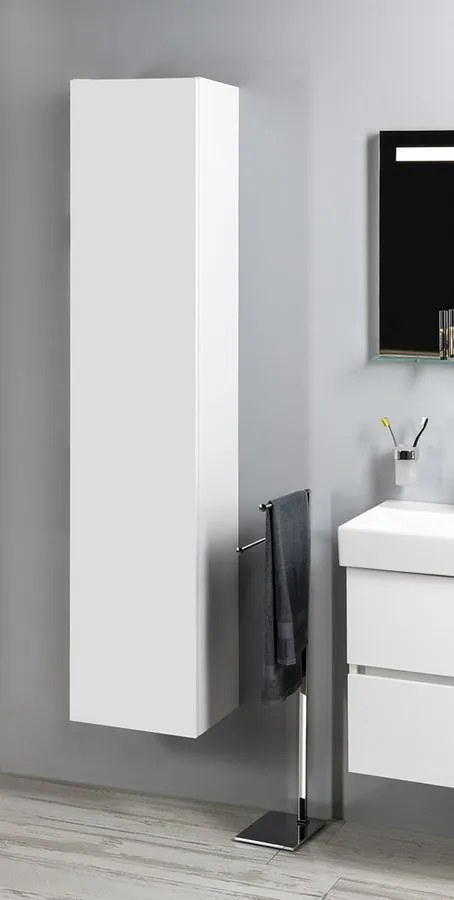 Sapho, ESPACE skříňka 35x172x32cm, 1x dvířka, levá/pravá, bílá lesk, ESC330-3030