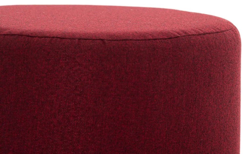 Atelier del Sofa Taburet Octo - Claret Red, Červená