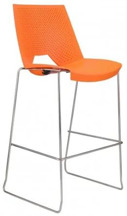 Antares Barová židle 2130/SB PC Strike Barva plastu Antares oranžová