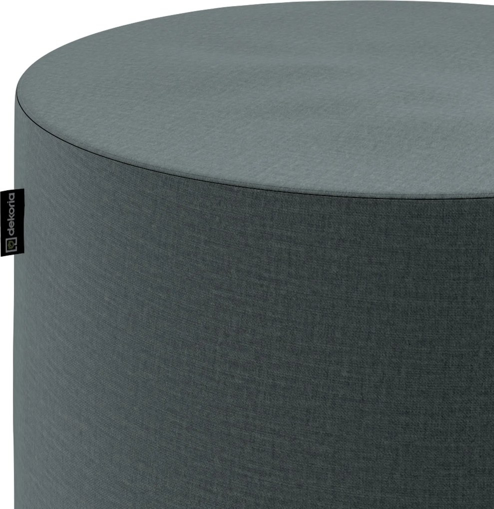 Sedák Barrel- válec pevný barva zelená látka sametová
