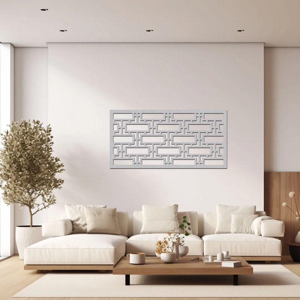 dřevo života Dřevěný dekorační panel LINES Zvolte rozměr (cm): 40x80, Zvolte barvu dekoru: Ořech