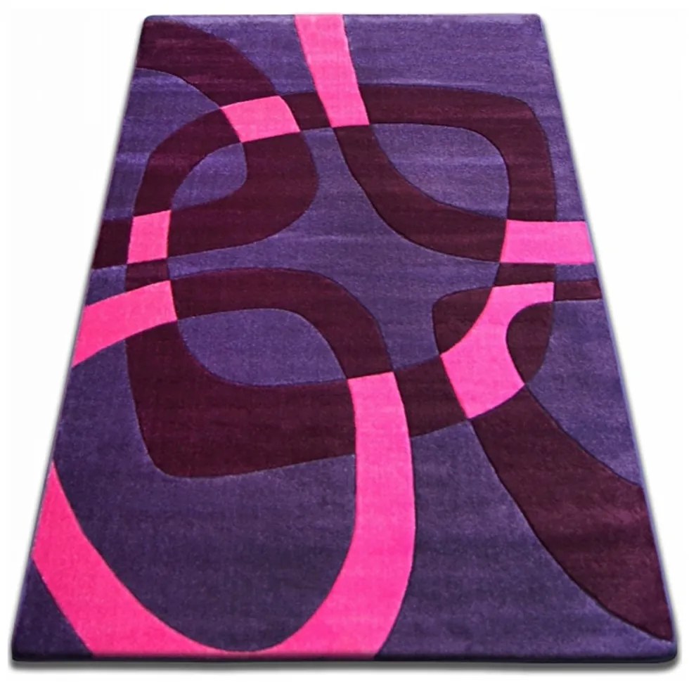 Kusový koberec Sam fialový 2, Velikosti 200x290cm