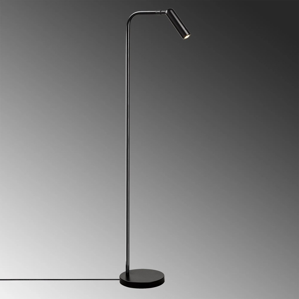 OPVIQ Stojací lampa UGUR černá 892OPV1129