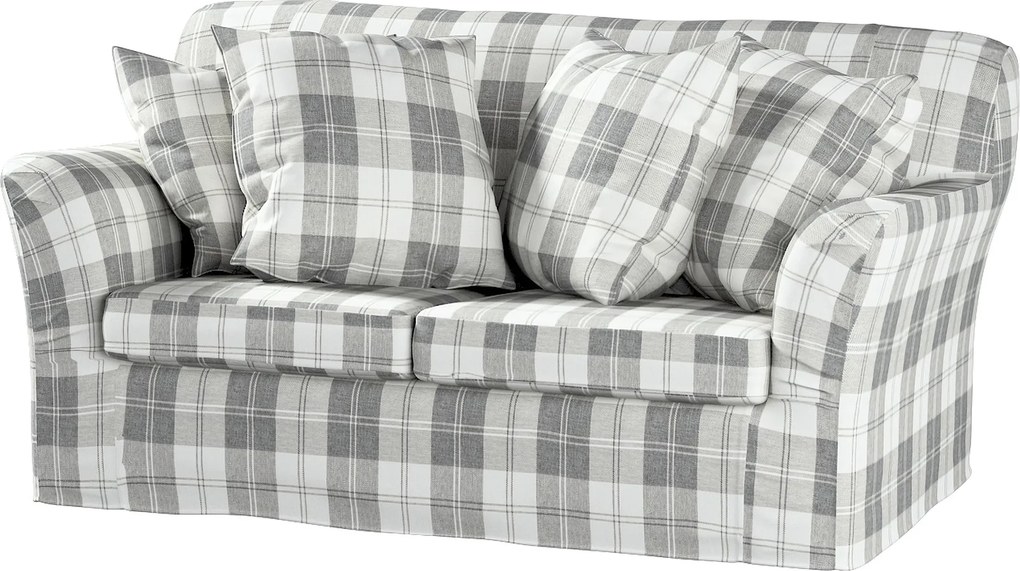 Potah na pohovku IKEA  Tomelilla 2-místná nerozkládací barva šedá látka pletený vzor, vzorované
