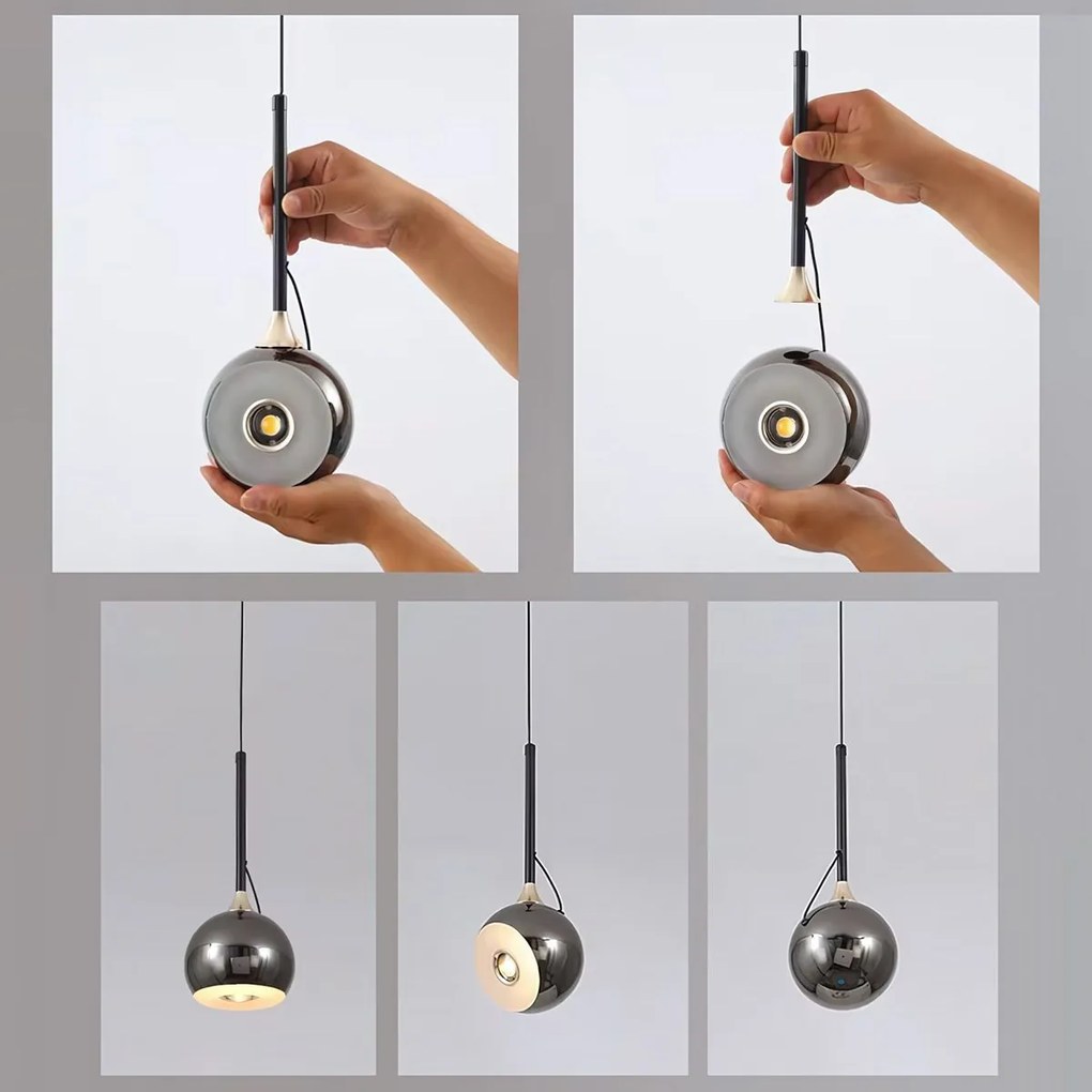 Toolight Rea, LAMP LED G086-1CP GOLD, OSW-09703