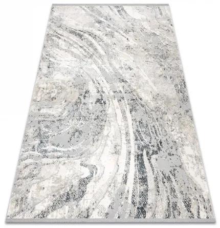 Dywany Luszczow Kusový koberec TULS střapce 51328 Vintage, abstrakce slonová kost / šedá Rozměr koberce: 140 x 190 cm