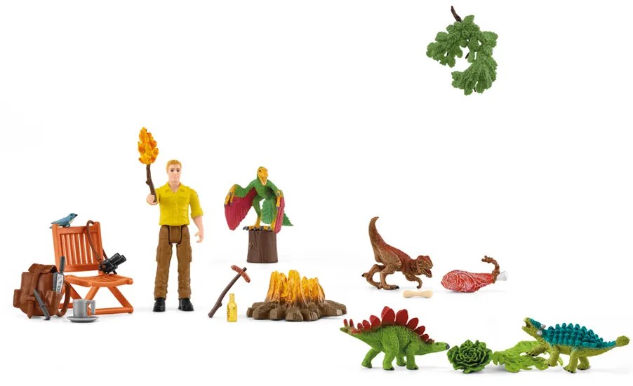 Schleich 98644 Adventní kalendář 2022, Dinosauři