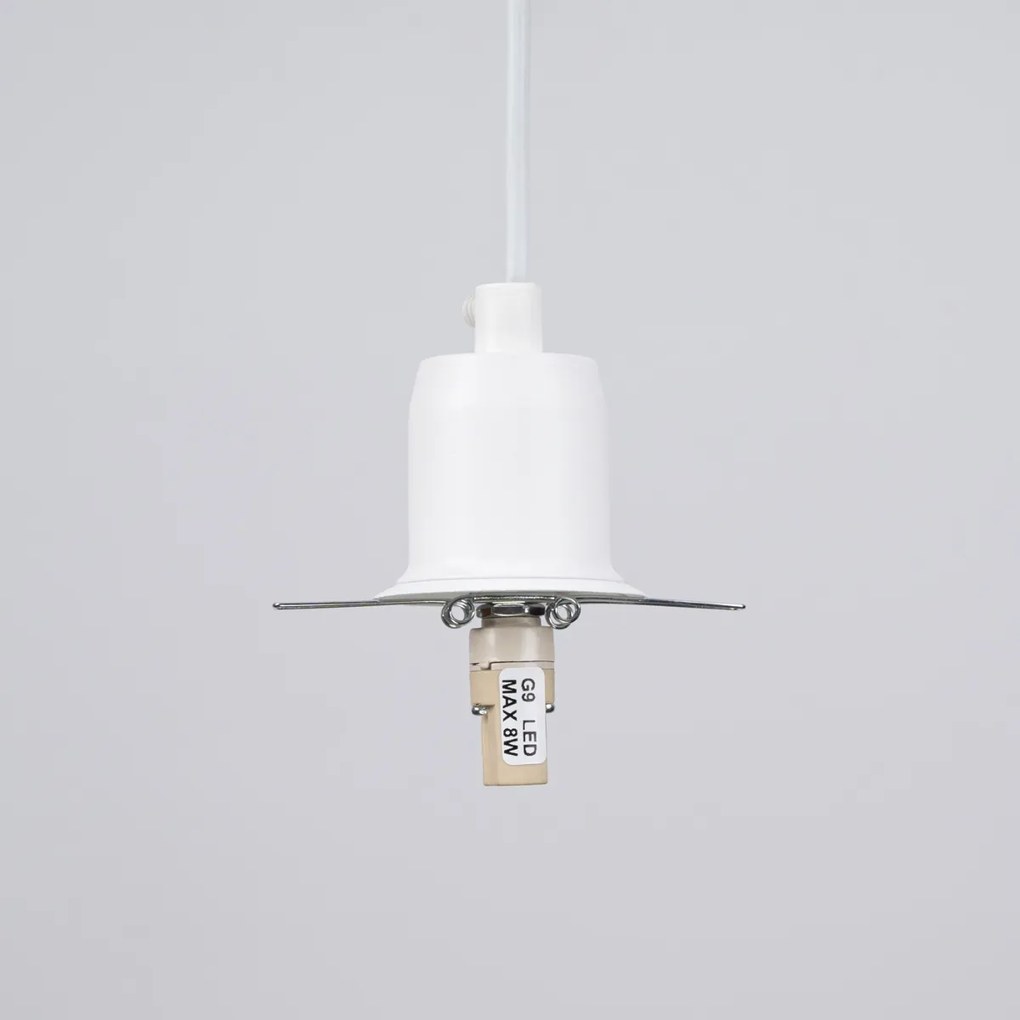 Sollux Lighting Závěsné svítidlo HYPERION 1 bílé
