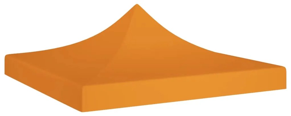 315320 vidaXL Střecha k party stanu 3 x 3 m oranžová 270 g/m²