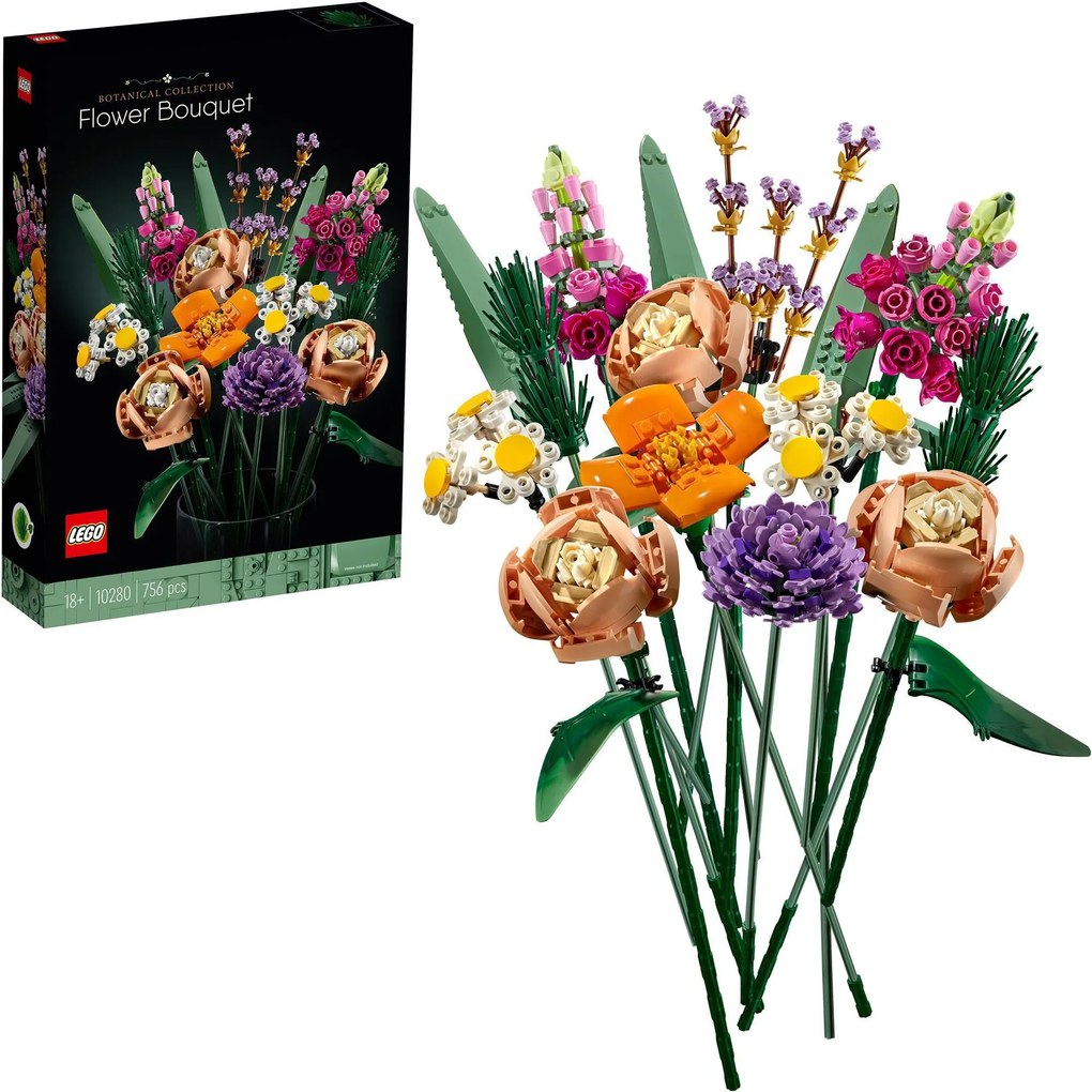 Lego stavebnice lego botanicals 10280 kytice