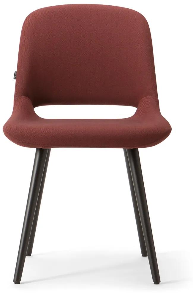 TORRE - Židle MAGDA s dřevěnou podnoží