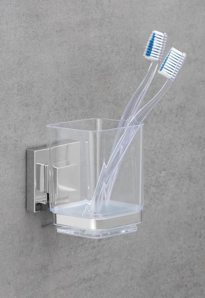 Nádobka na zubní kartáčky QUADRO,Vacuum-Loc, WENKO