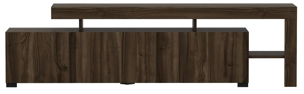 Hanah Home TV stolek Beliz - Walnut, Ořech