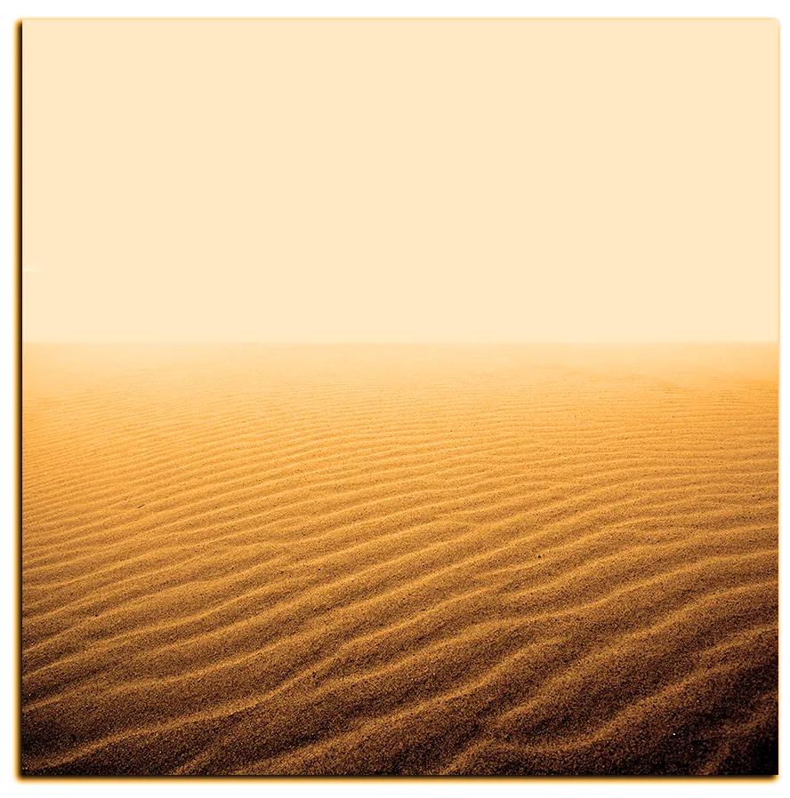 Obraz na plátně - Písek v poušti - čtverec 3127FA (50x50 cm)