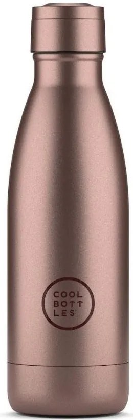 Cool bottles nerezová termolahev metallic rose třívrstvá 350 ml
