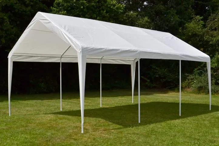 Univerzální párty stan 6×4 m, PE 180 g/m², boční stěny zip