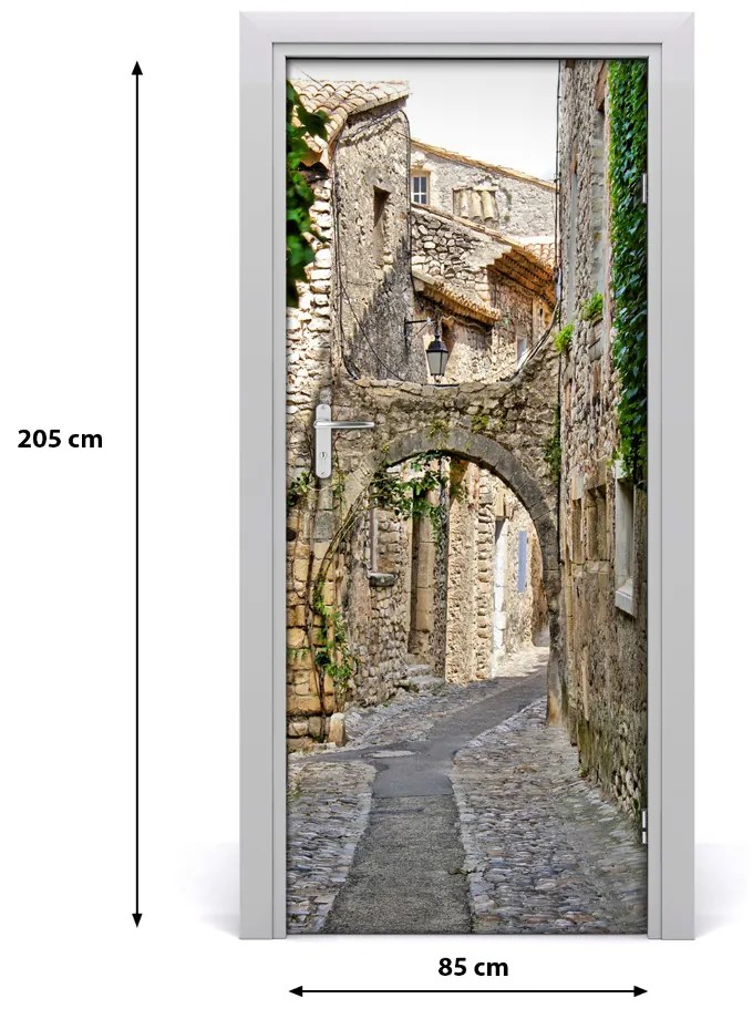 Fototapeta samolepící dveře Prováns Francie 85x205 cm
